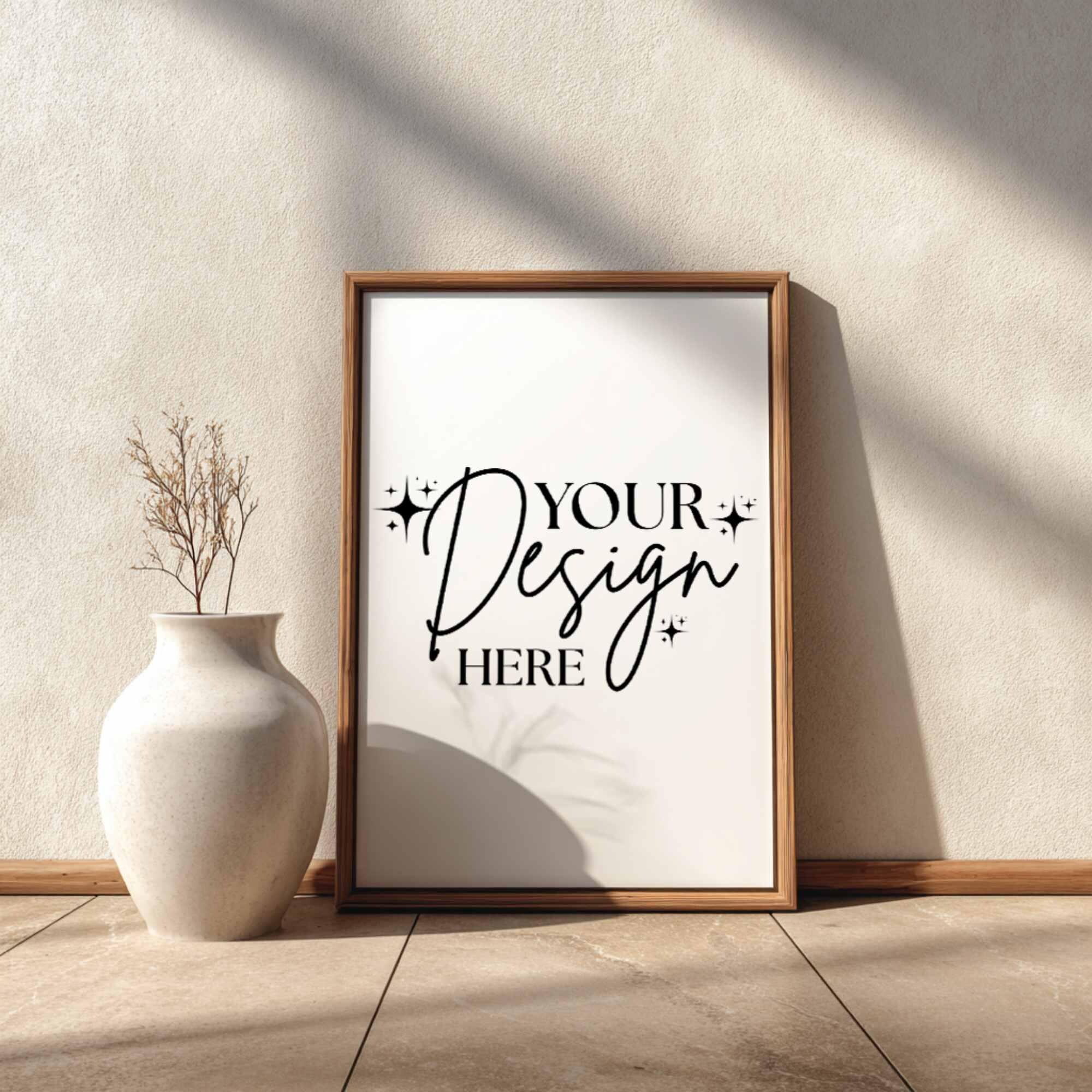Boho Frame Mockups | Wall Art Mockup | Listing Images Mockups | POD ...