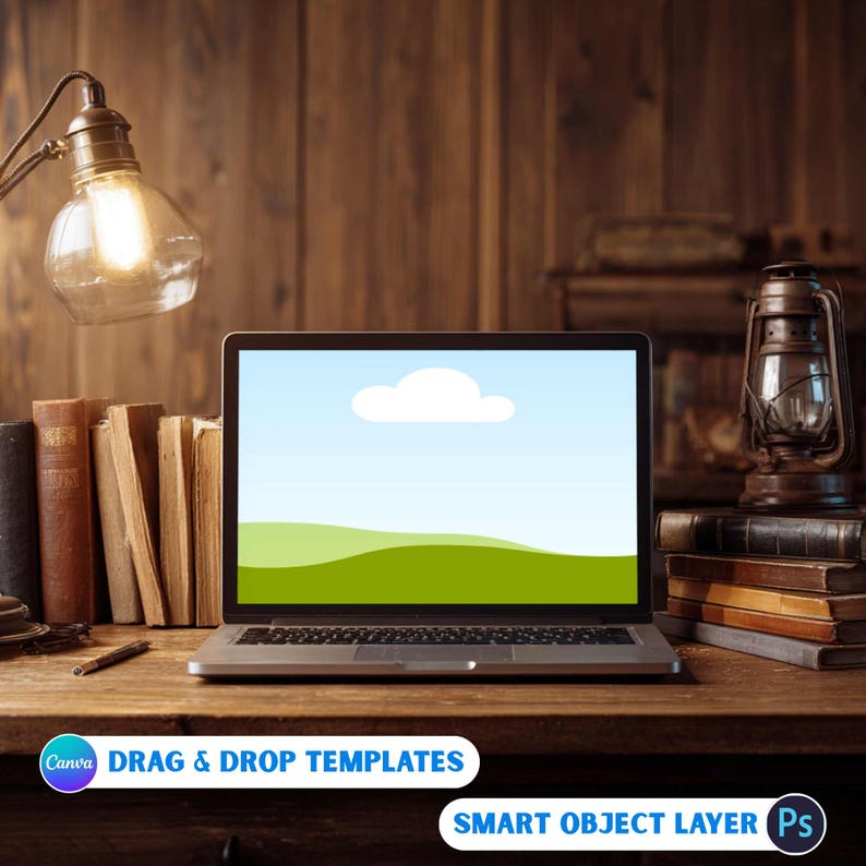 Laptop Mockup | Back to School Mockup | MacBook Template | Etsy Mockup ...