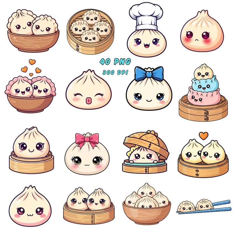 Squishy Dumplings Pack - Etsy