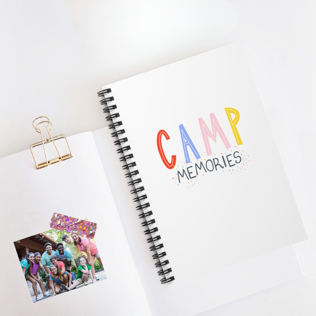 Camp Memories Journal - Colorful Summer Camp Notebook for Kids & Teens ...
