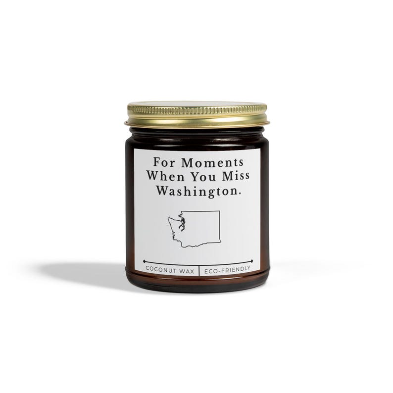 For Moments When You Miss Washington Coconut Wax Candle | Evergreen ...