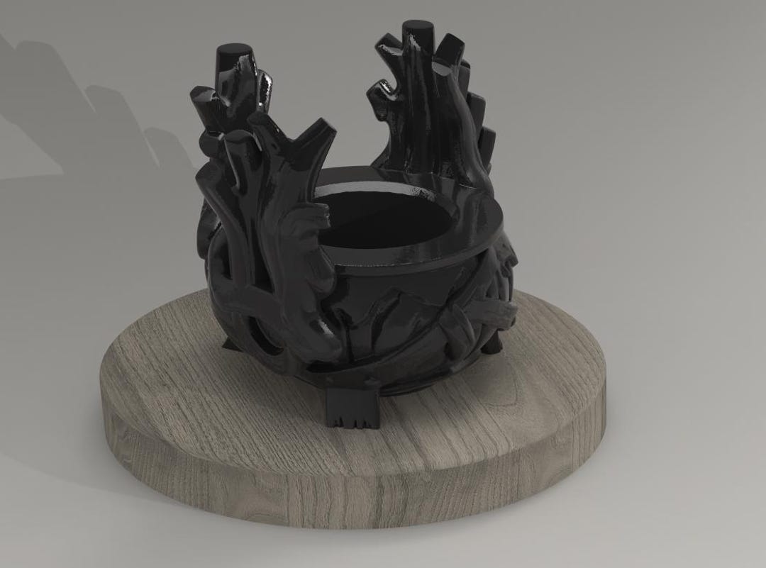 Tea Light Cauldron - Digital File STL - 3D Printable! - Etsy