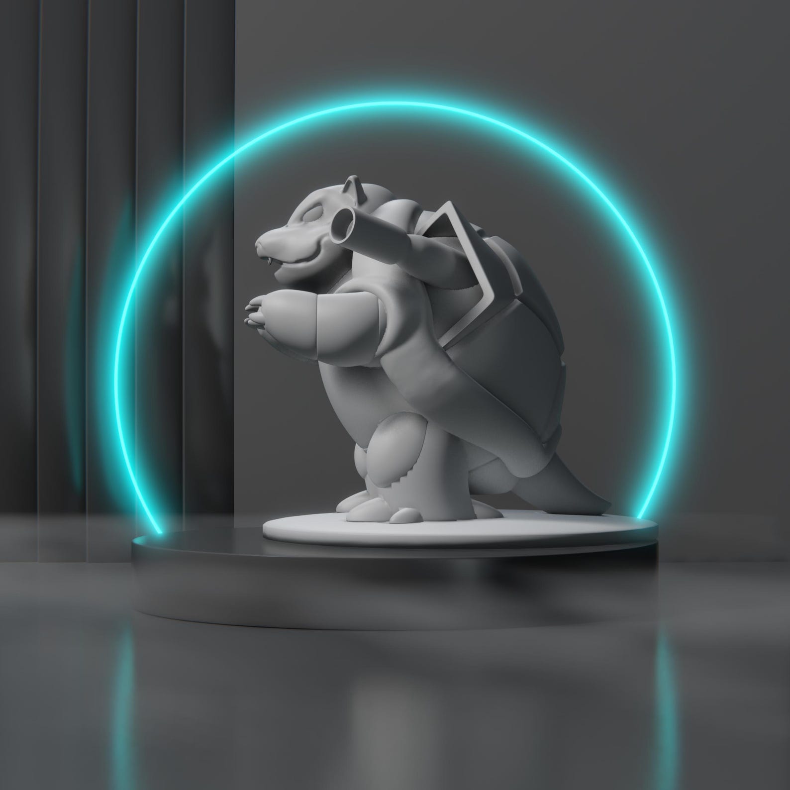 Blastoise Inspired STL File - Digital File Only - for 3D Printing - Etsy