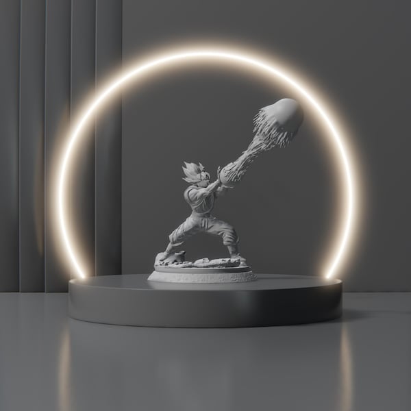 Goku Figurine - Etsy