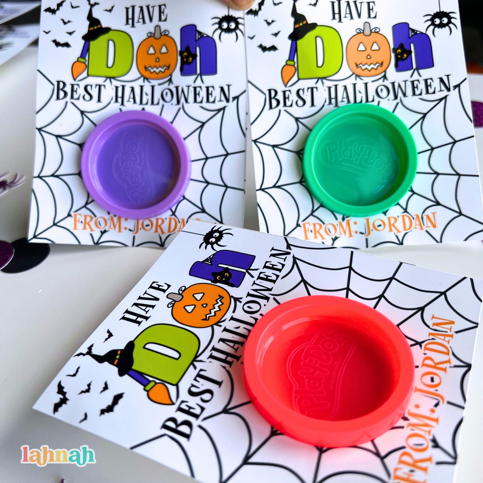 Halloween Play-doh Favor – Kids Trick-or-treat Giveaway – Non-candy ...