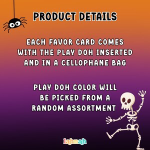 Halloween Play-doh Favor – Kids Trick-or-treat Giveaway – Non-candy ...