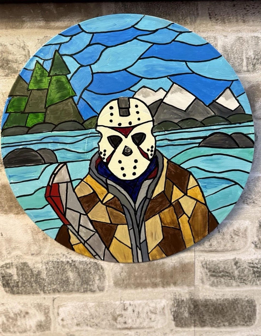 Hand-painted Vinyl Record Art: Horror Freddy, Jason, Ghostface and More ...