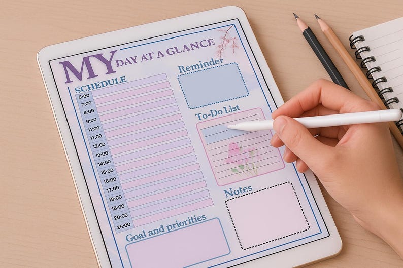 Soft Moments 2026 Planner – Pastel Pink Weekly & Daily Planner ...