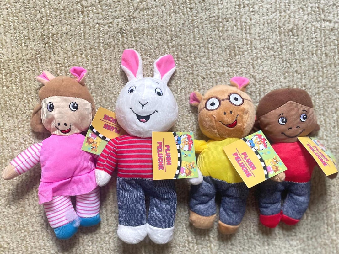 Arthur and Friends Plushy’s, DW, Buster, Francine, NWT Collectors ...