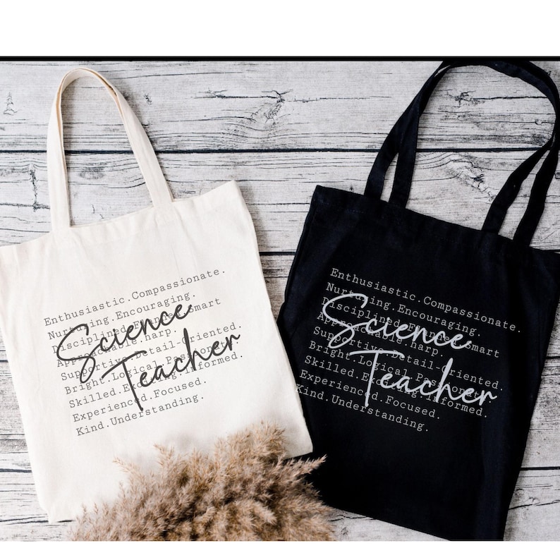 Science Teacher Tote Bag, Teacher Appreciation Gift, STEM Educator ...