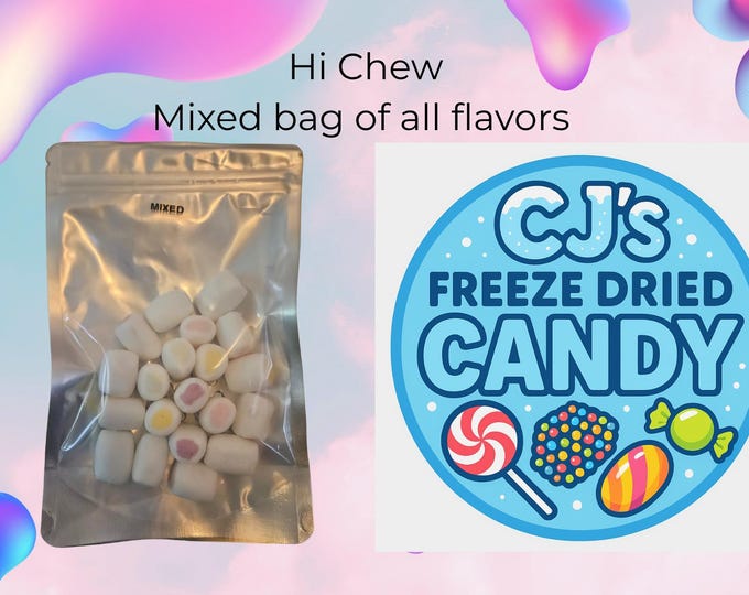 Freeze Dried Hi-crunch Made With Hi Chews Candy - Etsy