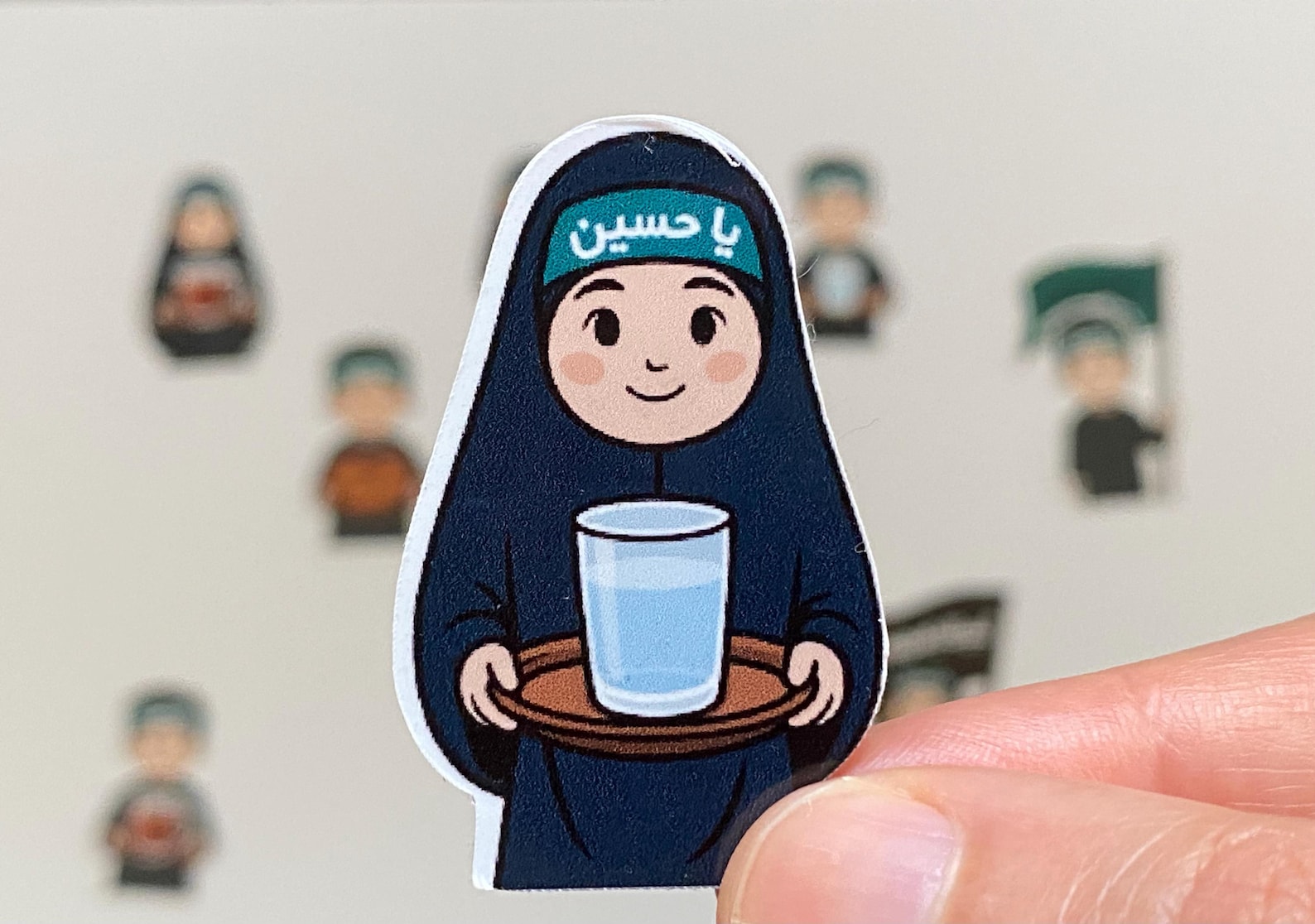 Muharram Stickers for Kids - Set of 10 Islamic Sticker Set, Ya Hussain ...
