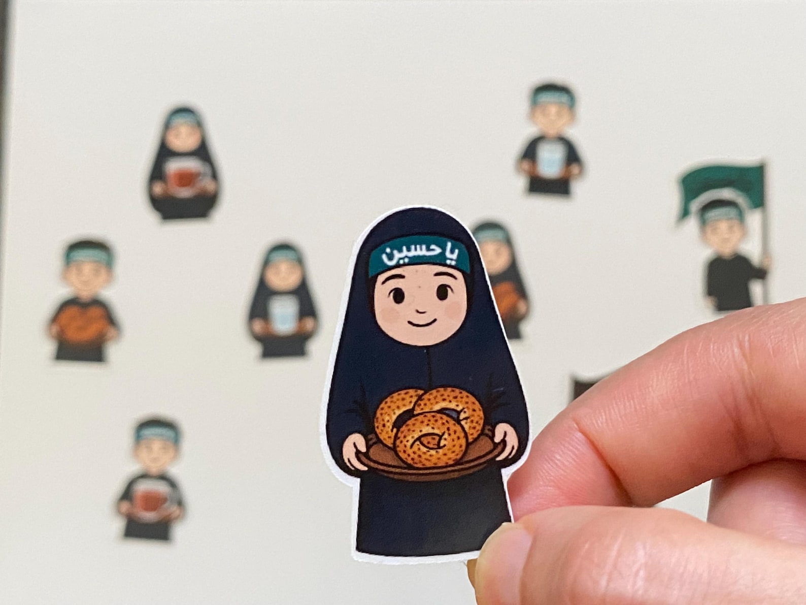 Muharram Stickers for Kids - Set of 10 Islamic Sticker Set, Ya Hussain ...