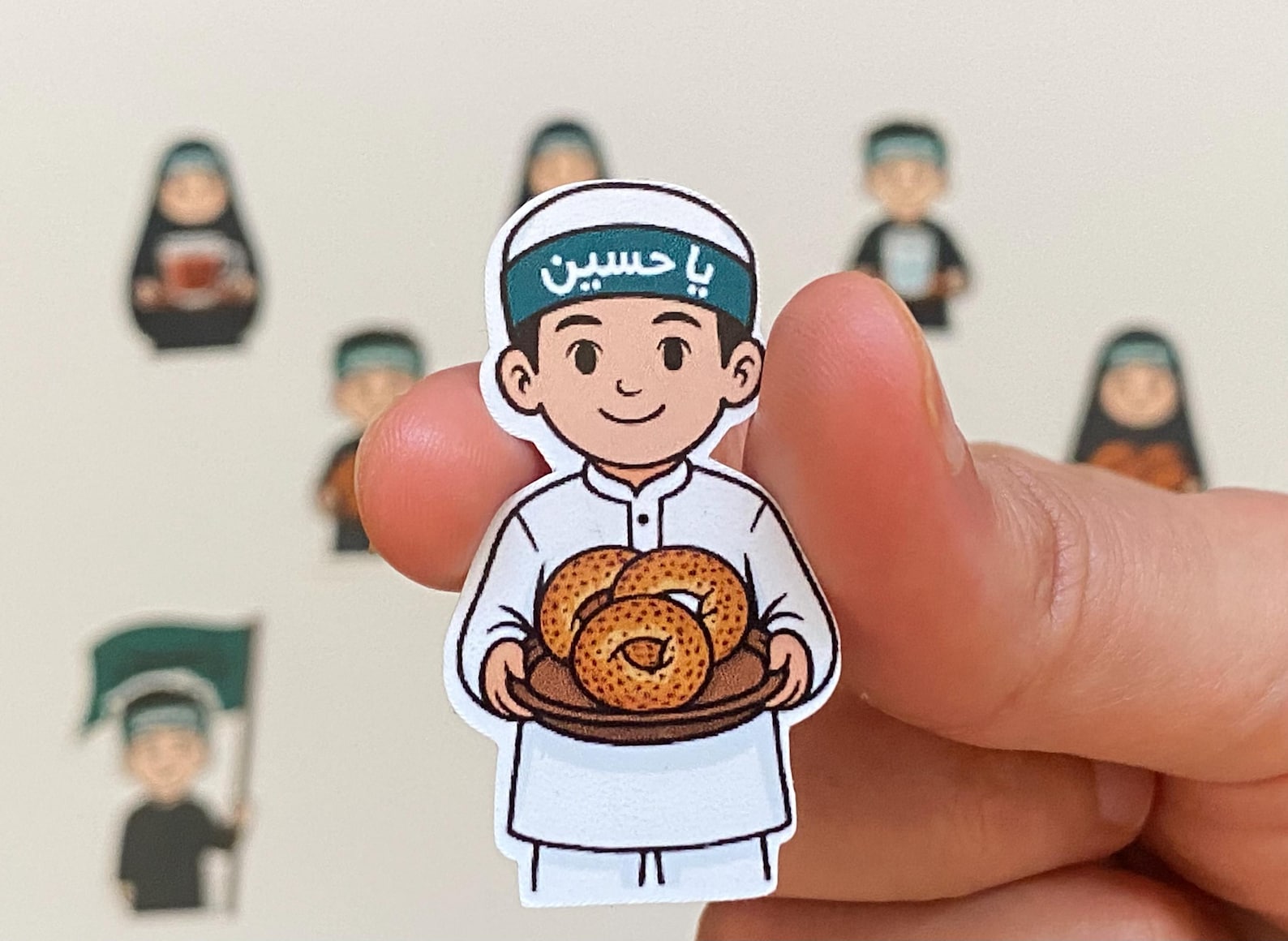 Muharram Stickers for Kids - Set of 10 Islamic Sticker Set, Ya Hussain ...