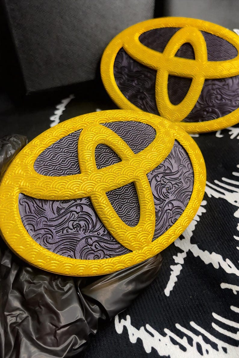 Handmade BMW Car Emblems With Handcrafted Pattern, Personalized Car ...