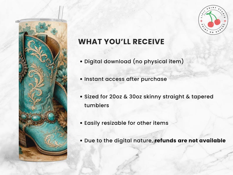 Western Tumbler Wrap PNG | Cowboy Boots Tumbler Wrap | Cowgirl ...
