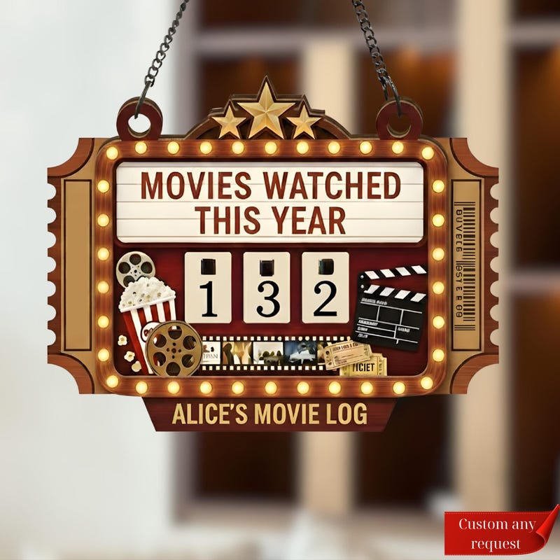 Movie Count Board - Etsy UK
