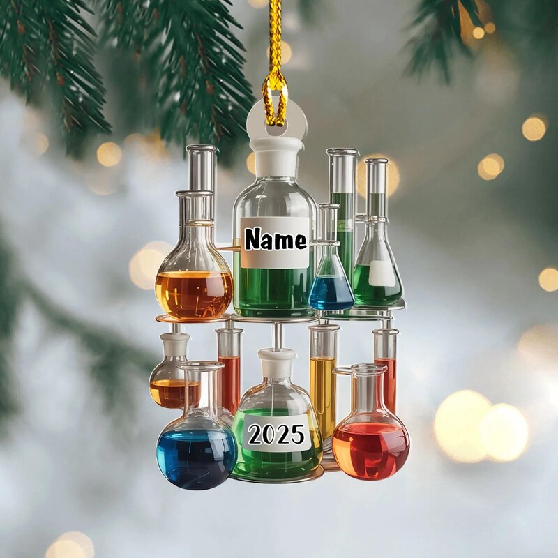 Chemistry Ornament - Etsy