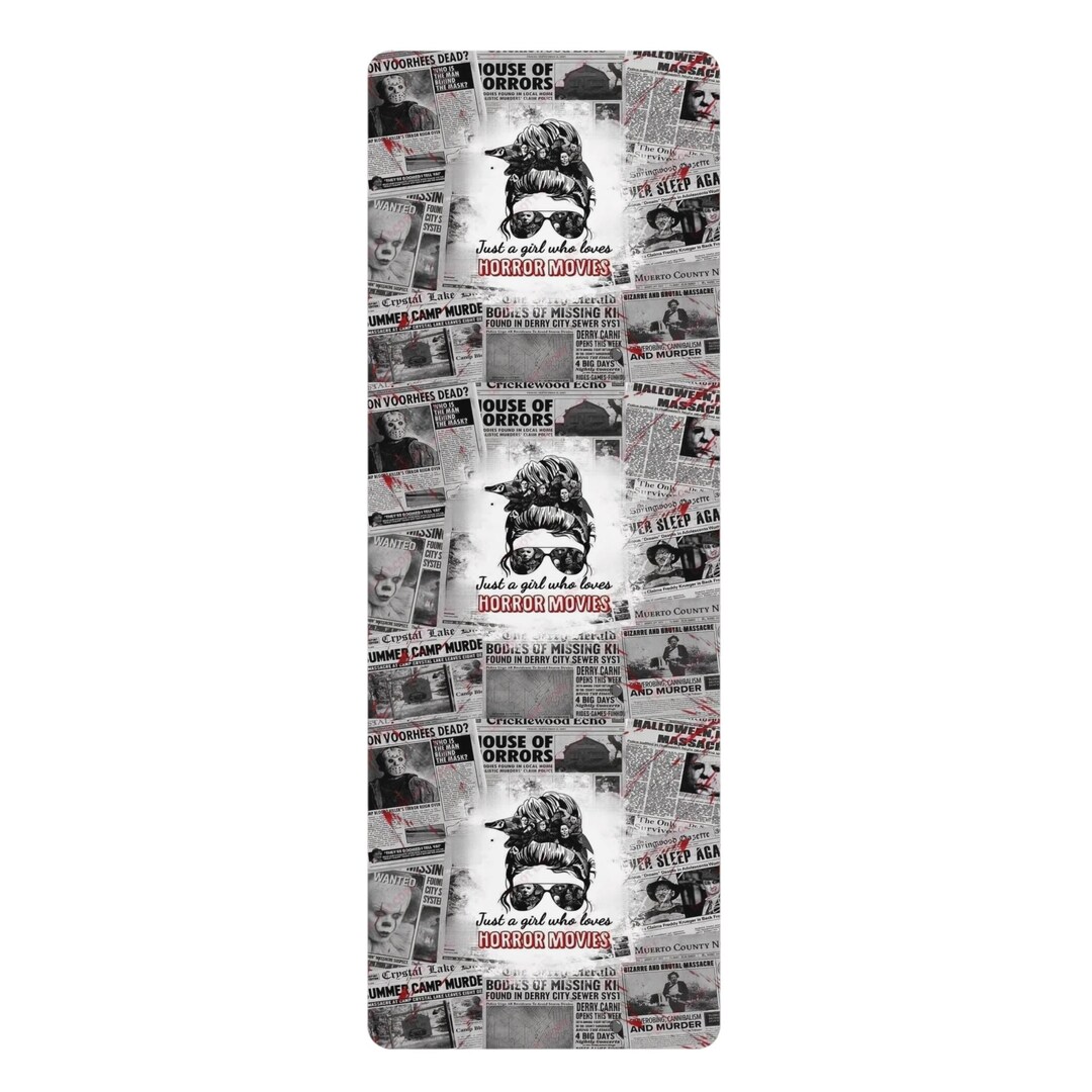 Horror Movie Yoga Mat, Anti-slip Exercise Mat - Etsy