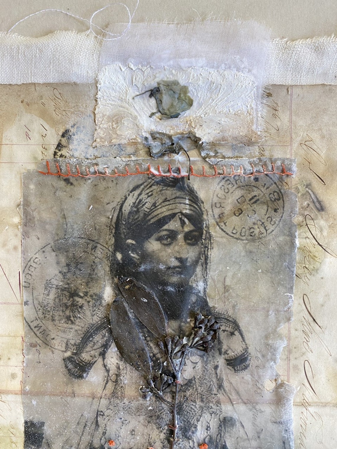 Botanical Collage Mini Class - Etsy