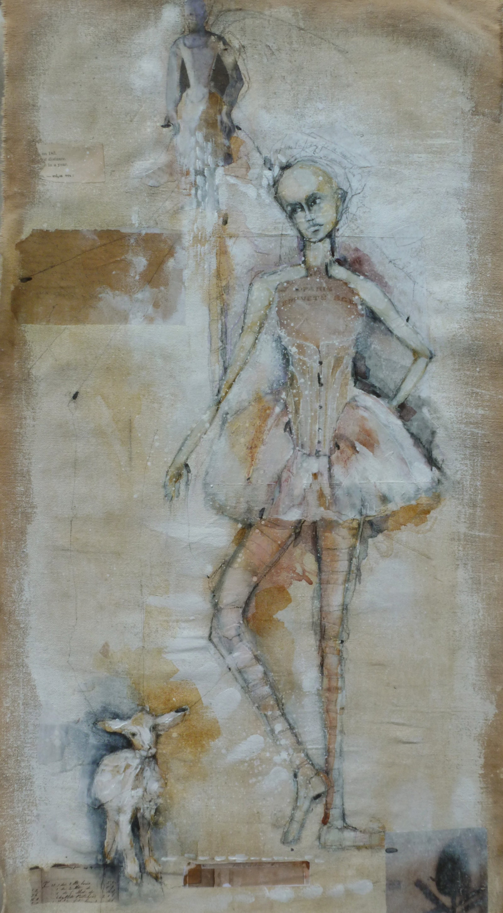 Fabric Collage and Figure Ecourse - Etsy