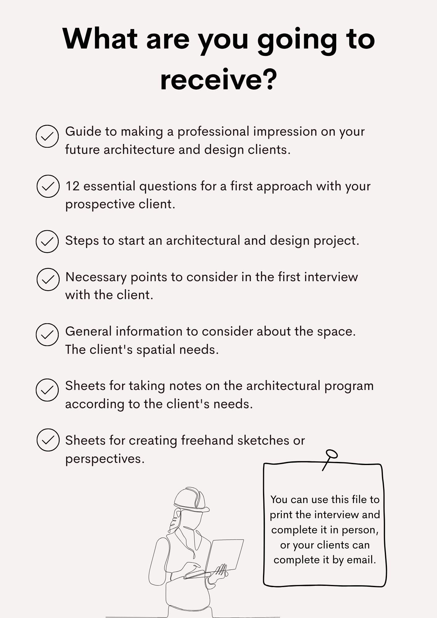 Canva Client Interview Template for Architecture and Interior Design ...
