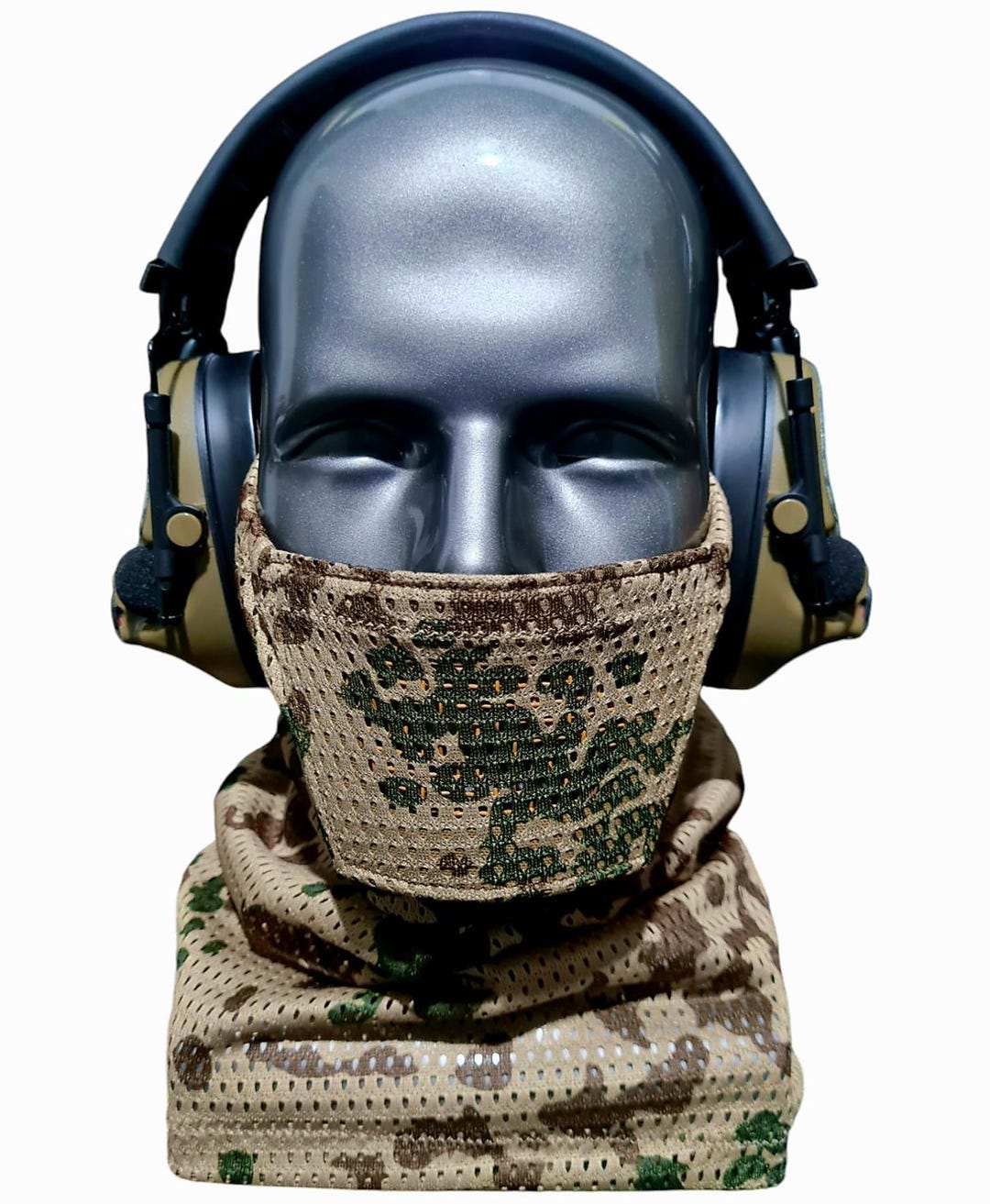 Tactical [TROPENTARN] Airsoft MILSIM Breathable Snood Face Protection ...