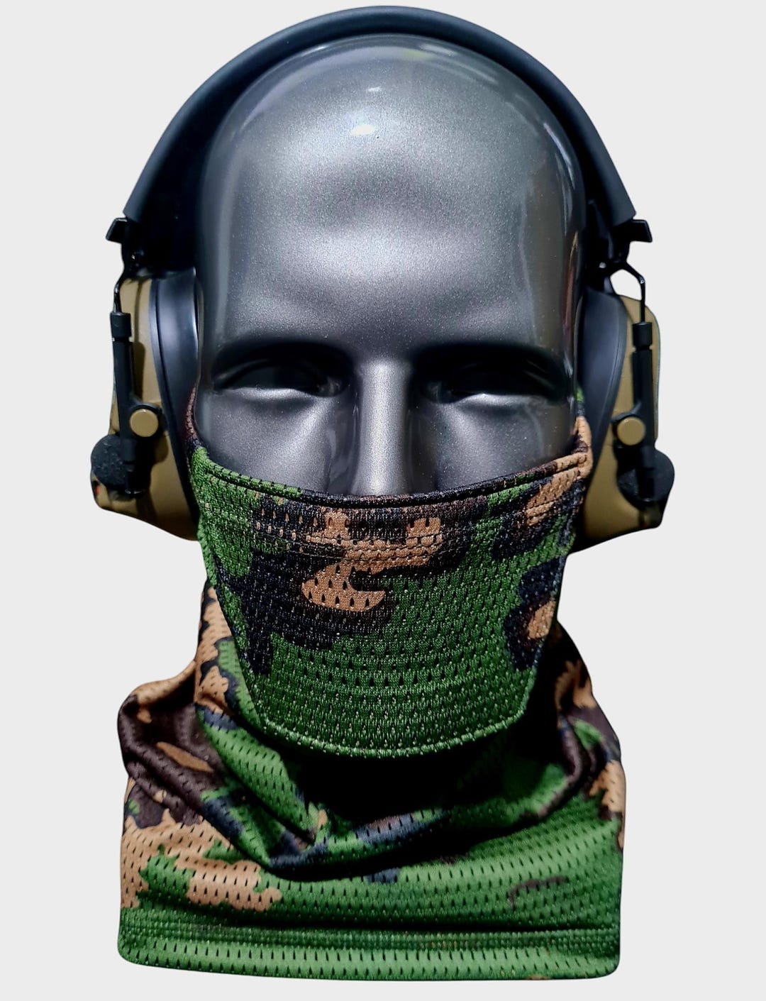 Tactical [SS LETO] Airsoft MILSIM Breathable Snood Face Protection ...