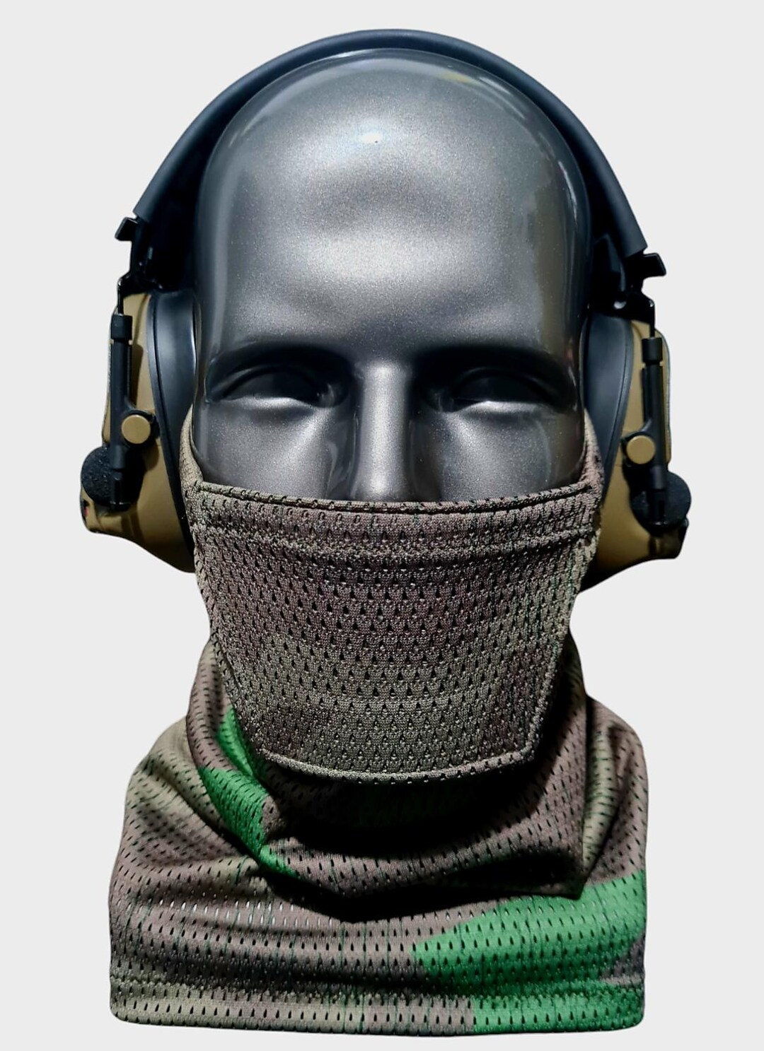 Tactical [SPLINTERTARN] Airsoft MILSIM Breathable Snood Face Protection ...