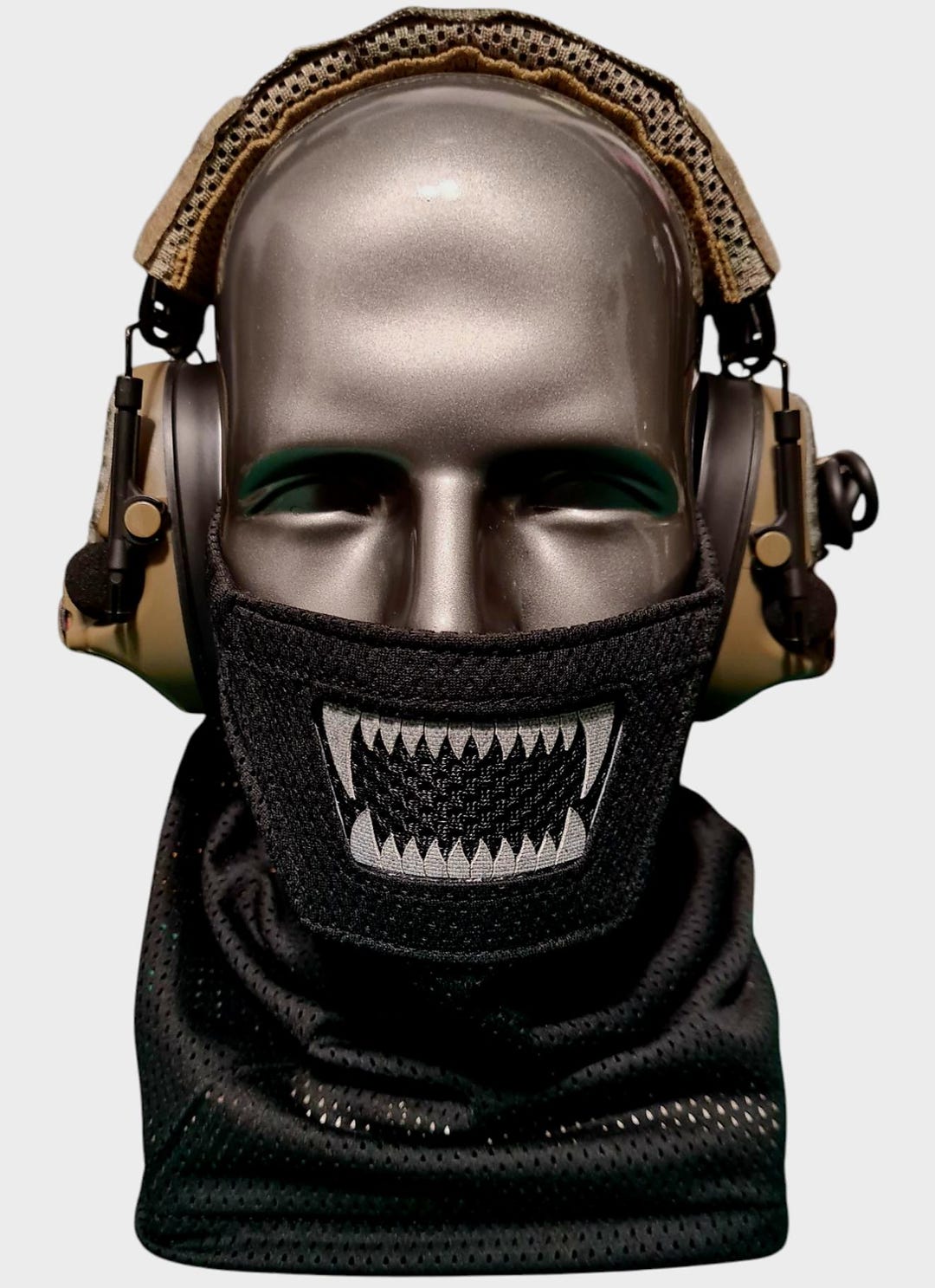Tacticool Custom Made [MK4 FERAL 3D TEETH] Airsoft Breathable Mesh ...