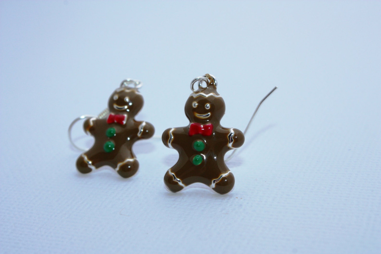 Gingerbread Man Earrings Christmas Earrings Christmas | Etsy