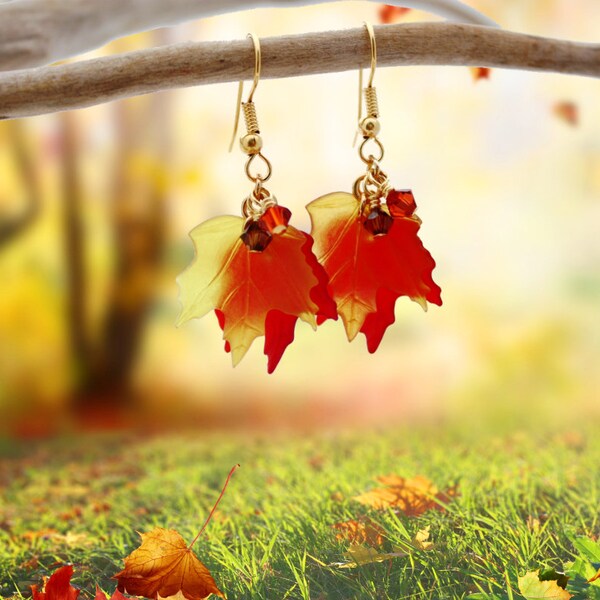 Autumn Earrings - Etsy