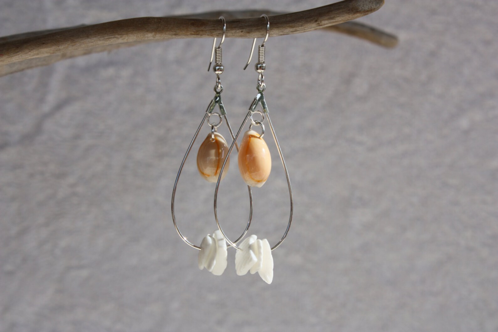 Summer Earrings, Sea Shell Earrings Seashell Earrings, Beach Jewelry ...