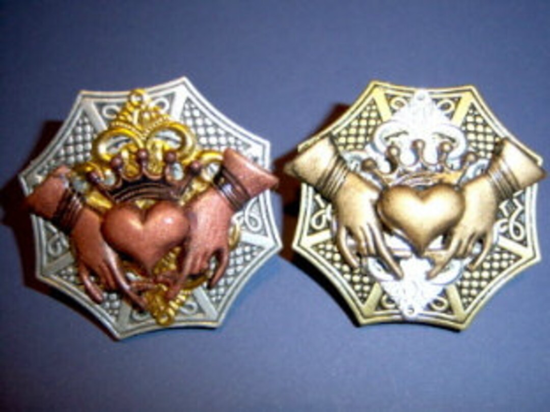 Irish Claddagh Clip Clock Watch Gift - Etsy