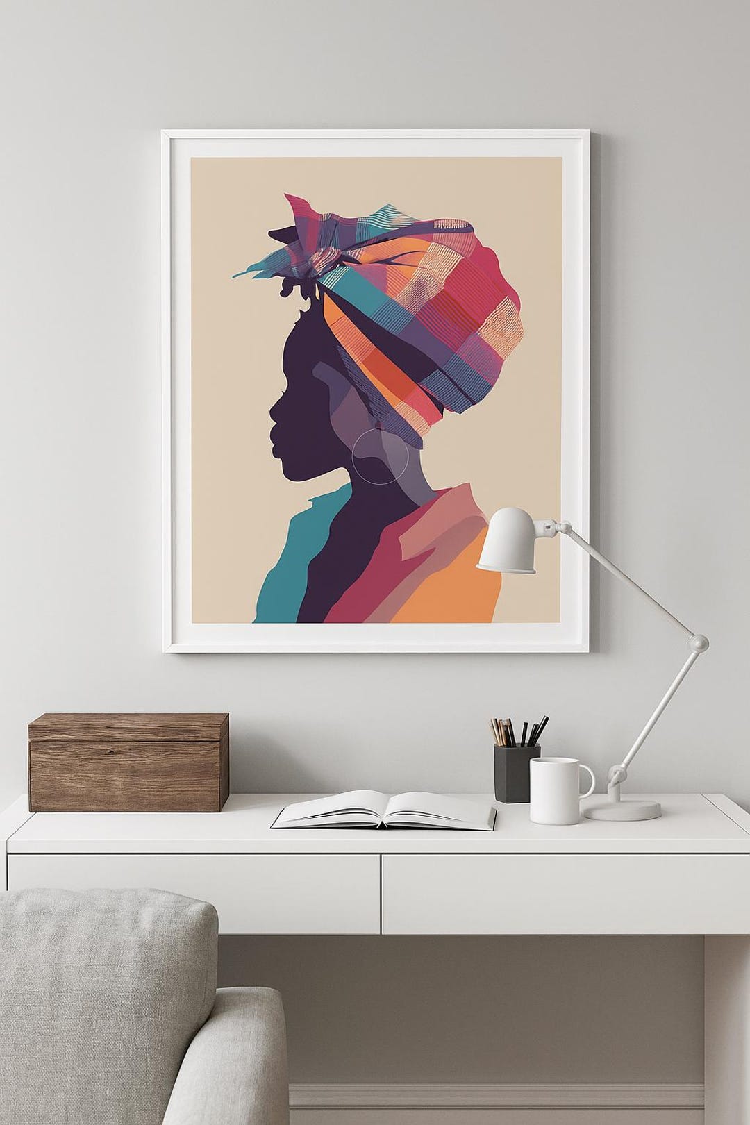 Creole Wall Poster - Guadeloupe - Printable Afro-caribbean Art, Madras ...