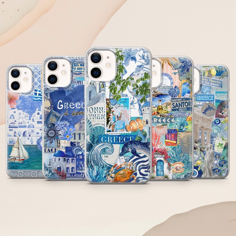 Coastal Greece Phone Case - Etsy