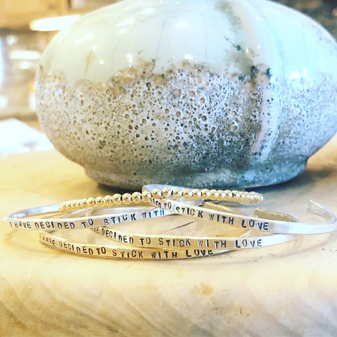 I Have Decided to Stick With Love - Etsy