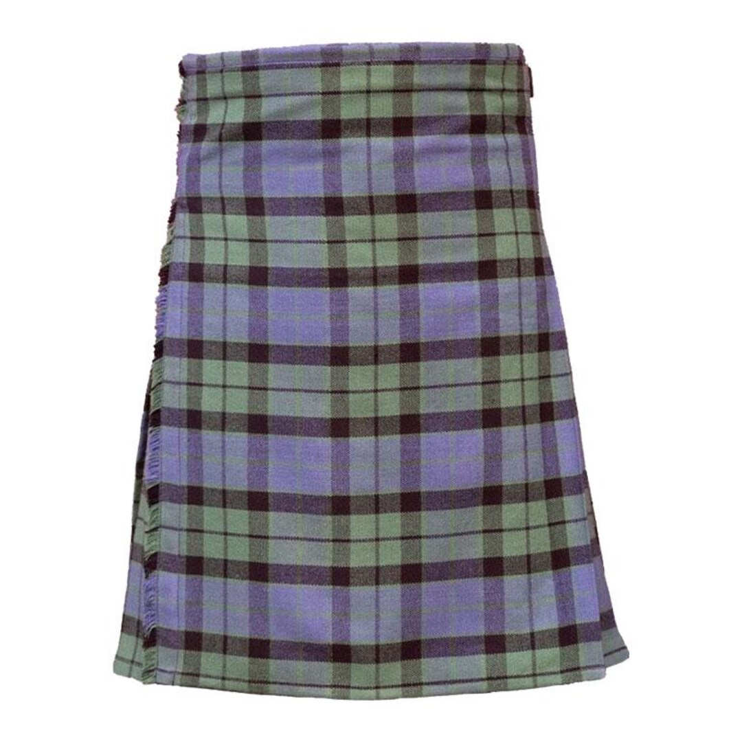 Mackay Ancient Tartan Kilt for Men - Heavy Weight Scottish Highlander ...