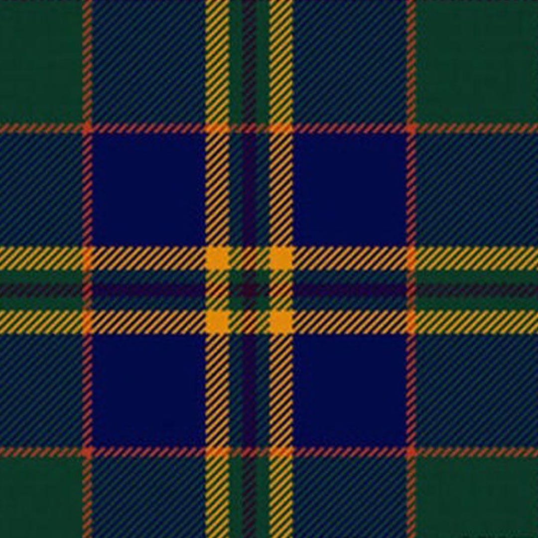 Clan County Kilkenny Tartan Kilt: Acrylic, Adjustable Waist - Etsy