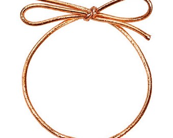10 Inch Gold Metallic Stretch Loops With Bow Available in 50 - Etsy