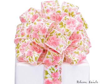 Wired Floral Ribbon | Etsy