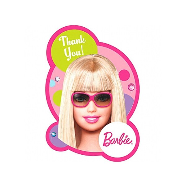 Barbie Thank You - Etsy