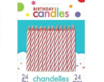 Candy Stripe Dinner Plates 8 Pk. - Etsy