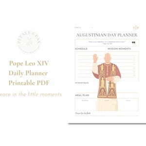 Pope Leo Xiv Catholic Saints Day - Etsy