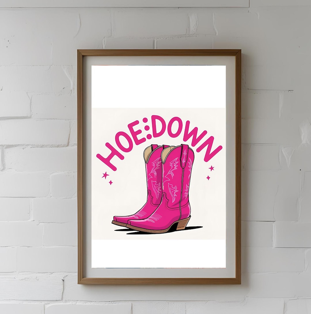 Hoedown Poster - Etsy