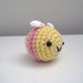 Little Pink Bee-amigurumi Bee - Etsy