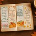 Fall Bible Verse Bookmark | Cozy Autumn Christian Bookmark | Scripture ...