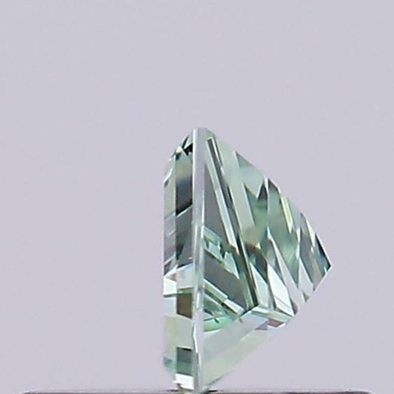 Vivid Green Trapezoid Lab Grown Diamond | Loose Stone, IGI Certified - Etsy