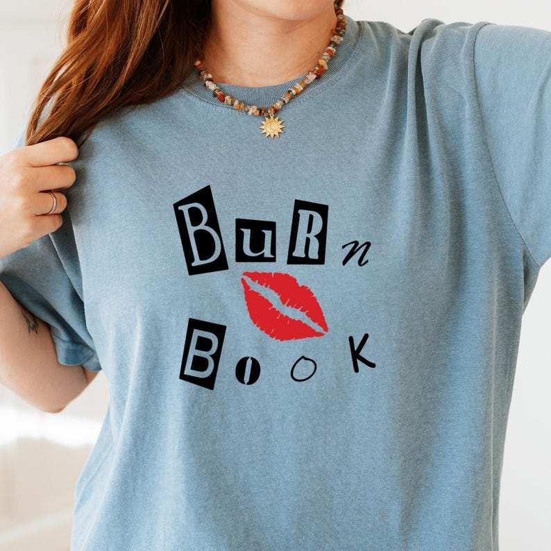 Mean Girls SVG Bundle: Burn Book Lips, Sassy Quotes, Girls Trip Designs ...