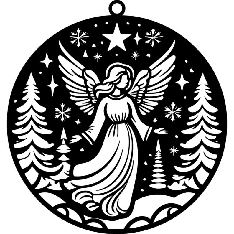 Christmas Ornament SVG Bundle, Laser Cut Baubles (digital Download) - Etsy